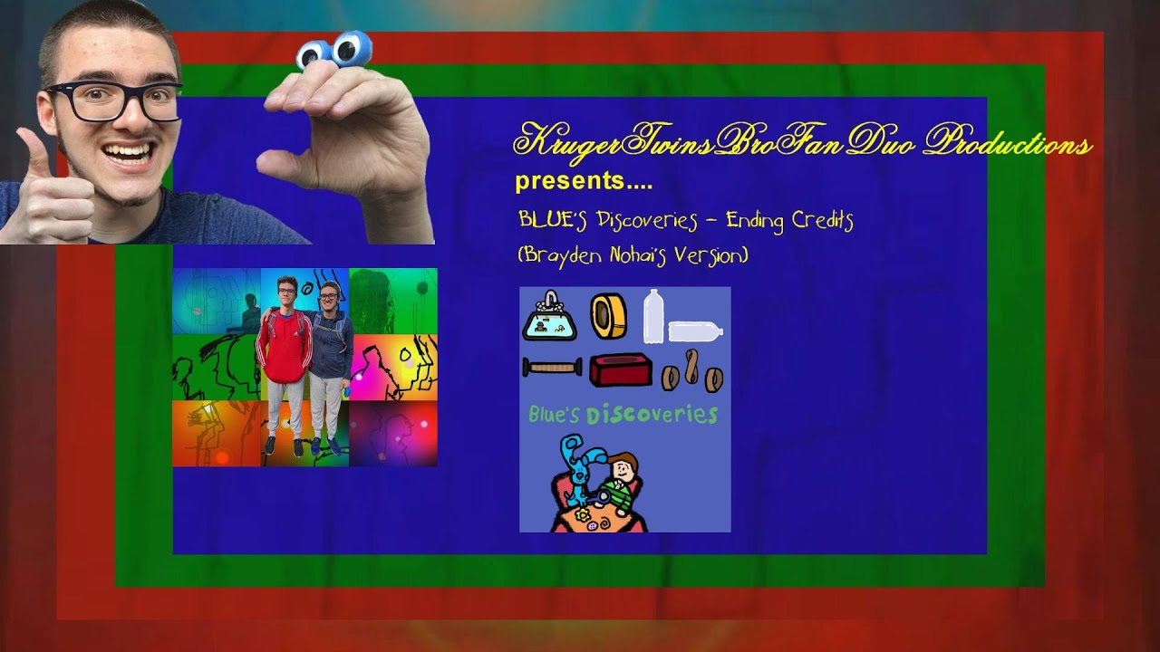 BLUE'S Discoveries (1999) - Ending Credits (@BraydenNohaiProductions Version)!