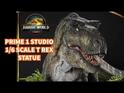 Prime 1 Studio Presents Their First 1/6 T-Rex Statue From Jurassic World Rebirth!