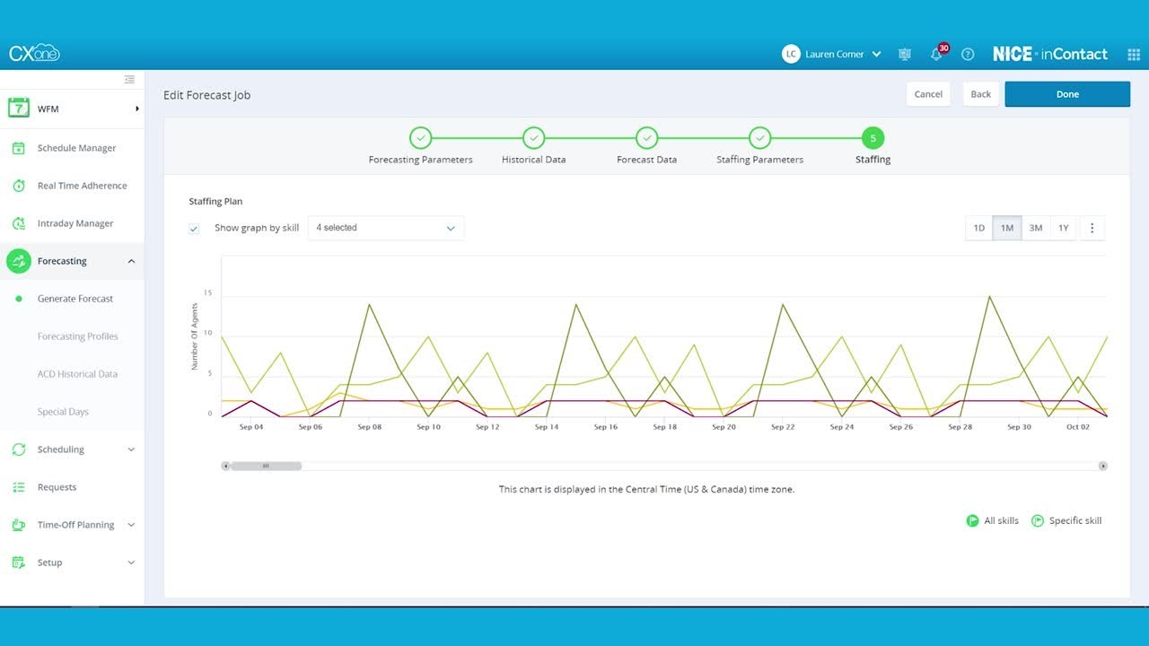 CXone Workforce Management Demo Video