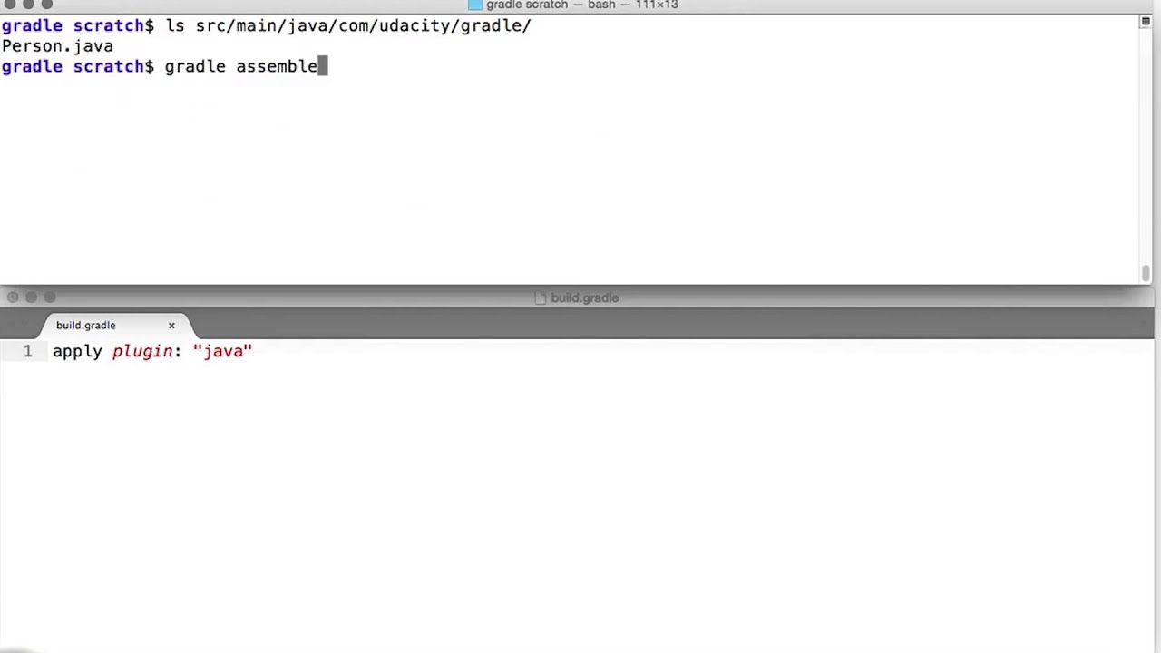Applying the Java Plugin
