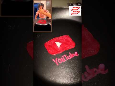 YouTube logo pancake || #treadingonshorts #shorts #treadingonshorts #viralvideo #pragativerma