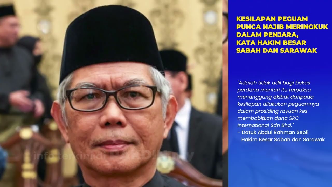 [VIDEO] Kesilapan peguam punca Najib meringkuk dalam penjara, kata ...