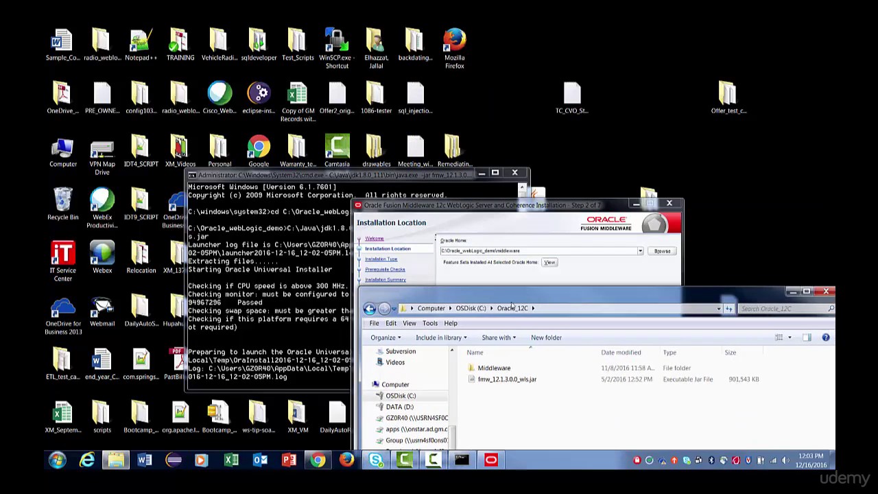 How to install and setup Oracle Weblogic and configuring with Eclipse