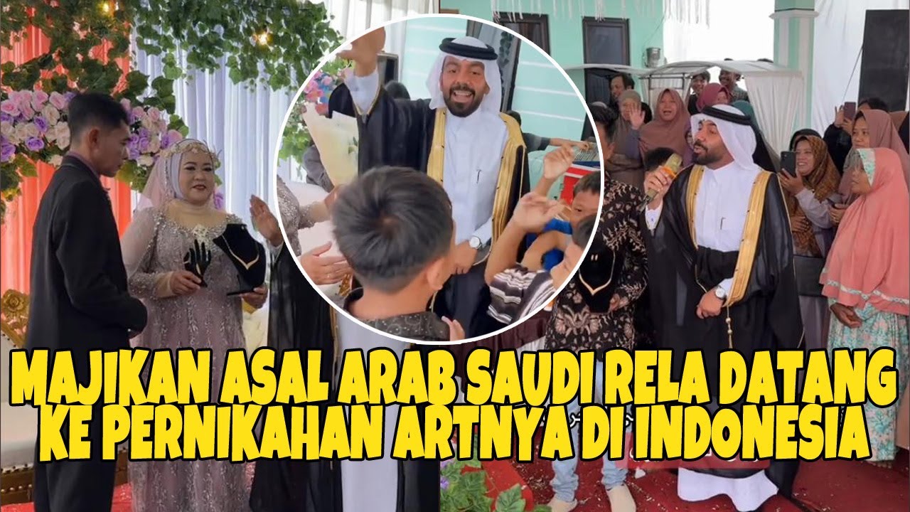 Viral Majikan Asal Arab Saudi Rela Datang ke Indonesia Demi Hadiri Pernikahan  ARTnya