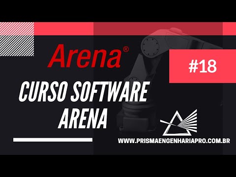 #18 Curso Software Arena: Correias Transportadoras: Blocos (Access, Convey, Conveyor, Segment)