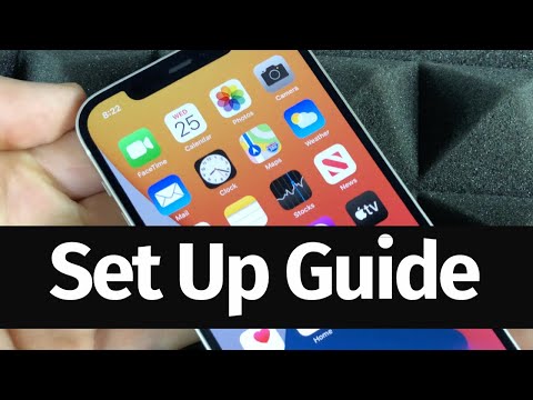 Set Up Guide for iPhone 12 128gb Beginners Guide | New to Apple iPhone