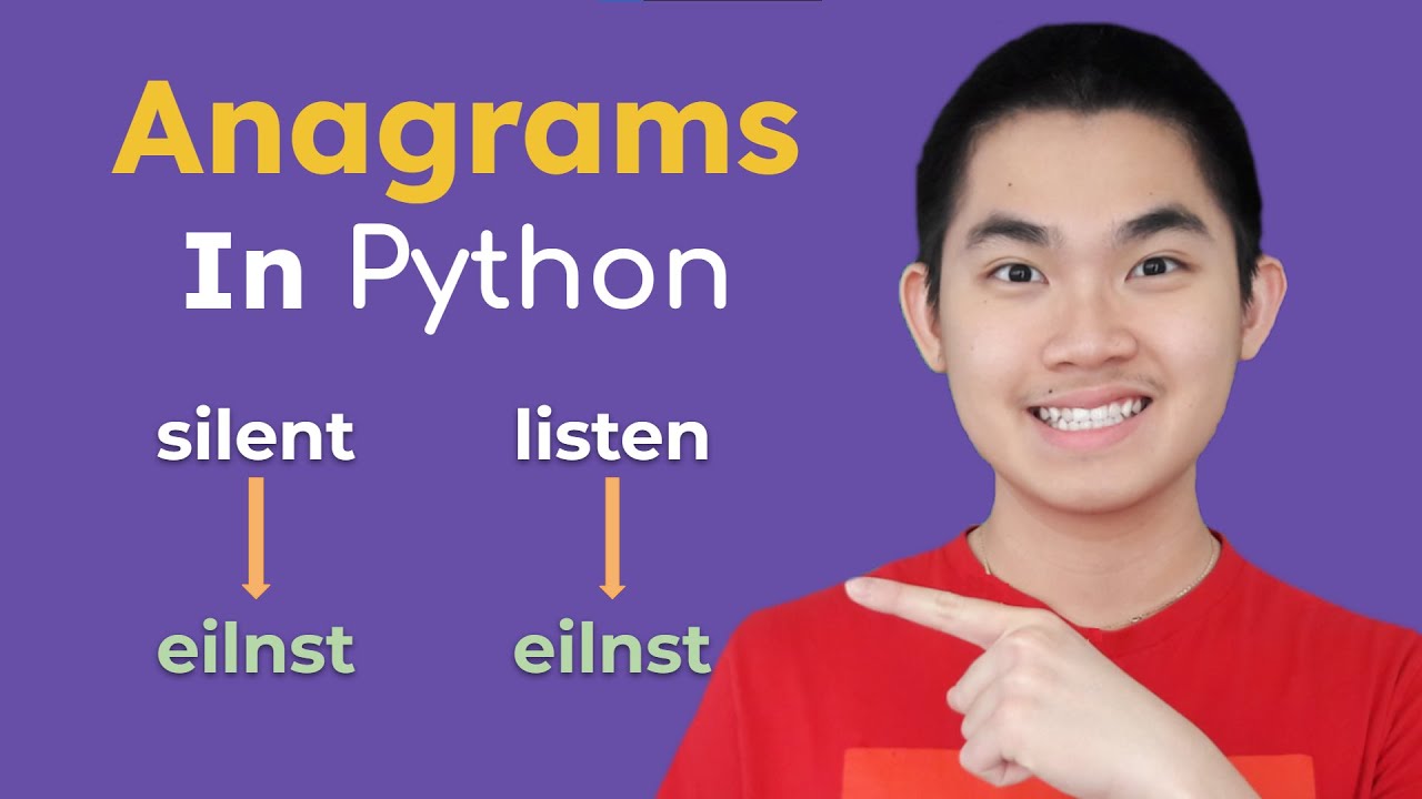 Anagram Detection in Python: Writing a Program to Compare if Strings are Anagrams