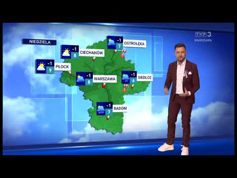 OTV Warszawa - Prognoza pogody i rozpoczęcie TKW (13.04.2022)