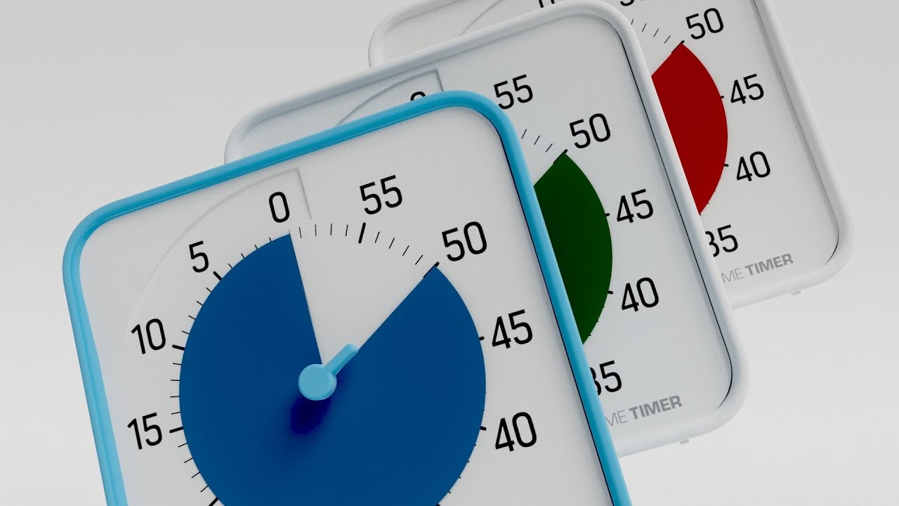 The New Time Timer® Original: Best Visual Timer for ADHD & Productivity