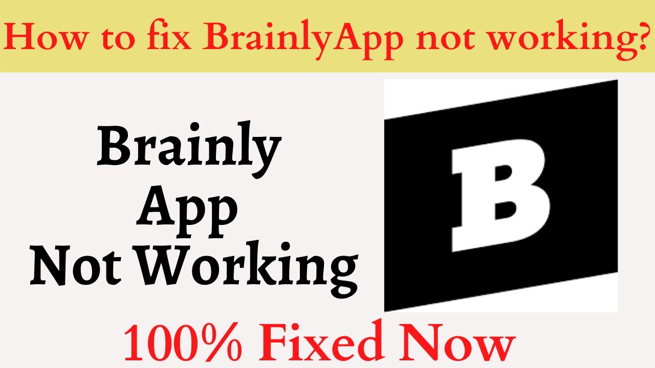 How to Fix Brainly App Not Working Problem Android & Ios - Not Open Problem Solved | AllTechapple