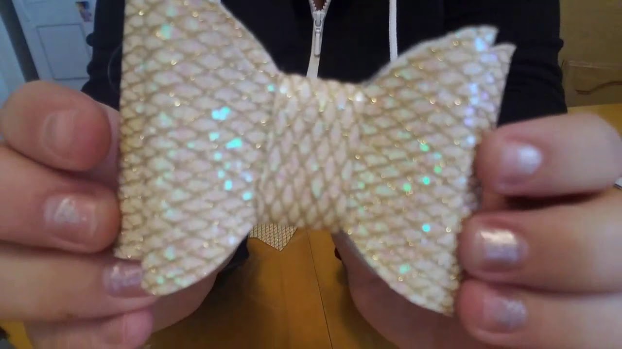 FABRIC BOW TUTORIAL WITH TEMPLATE