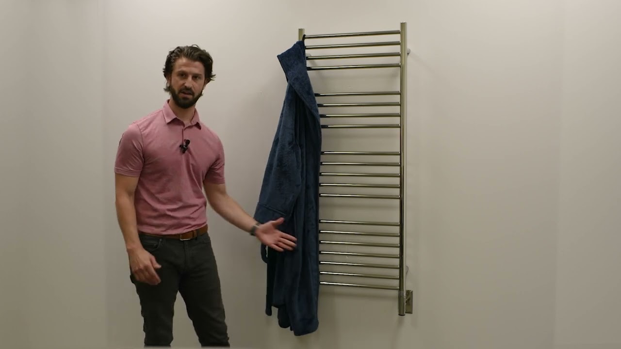 Amba Jeeves Collection Heated Towel Rack Overview
