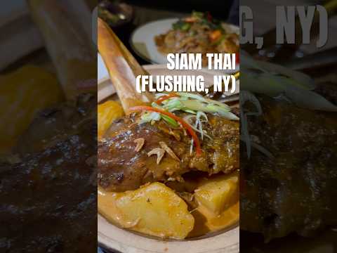 ๐ฟ Siam Thai Restaurant in Flushing Queens, New York for Thai Food #shorts #shortsfood