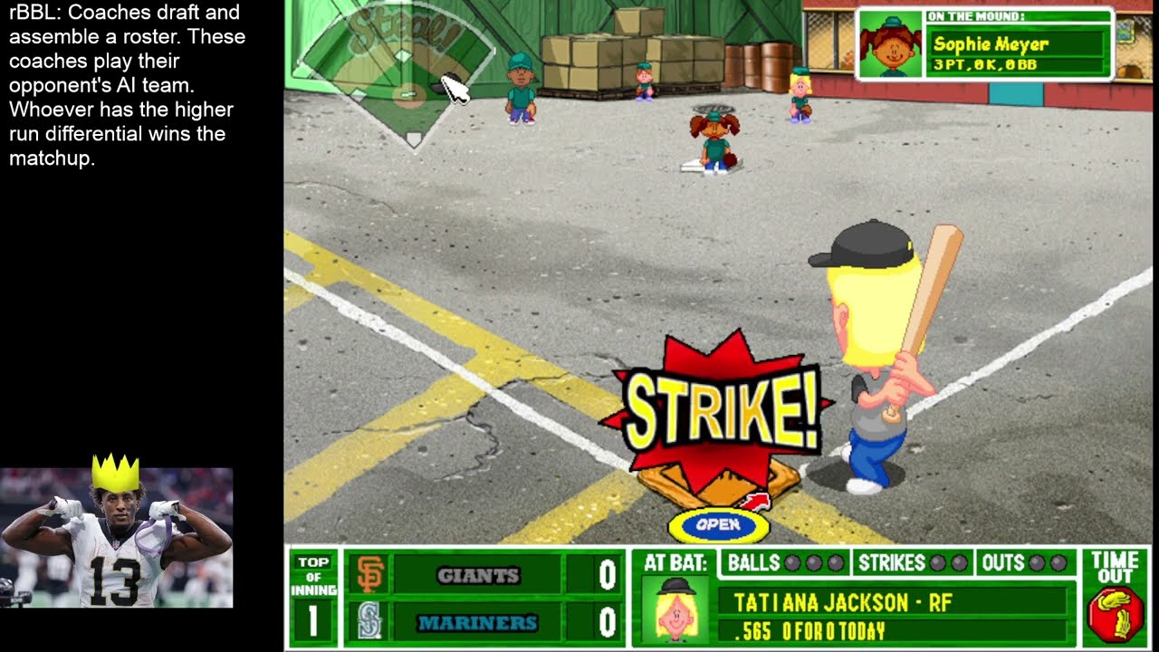 Game 6 | Reddit Backyard Baseball League Season 11 | BYB 2003