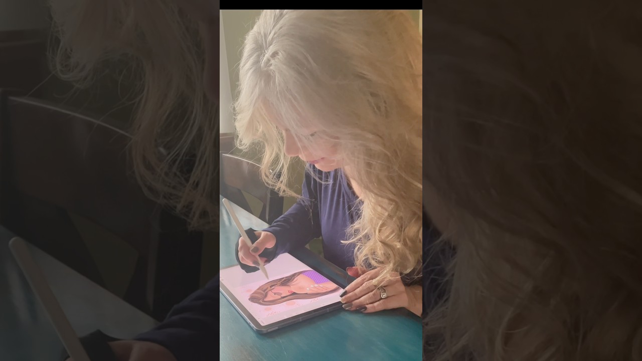 [Massive] Procreate Portrait Breezy Brush Kit 💕 #procreateart #digitalart