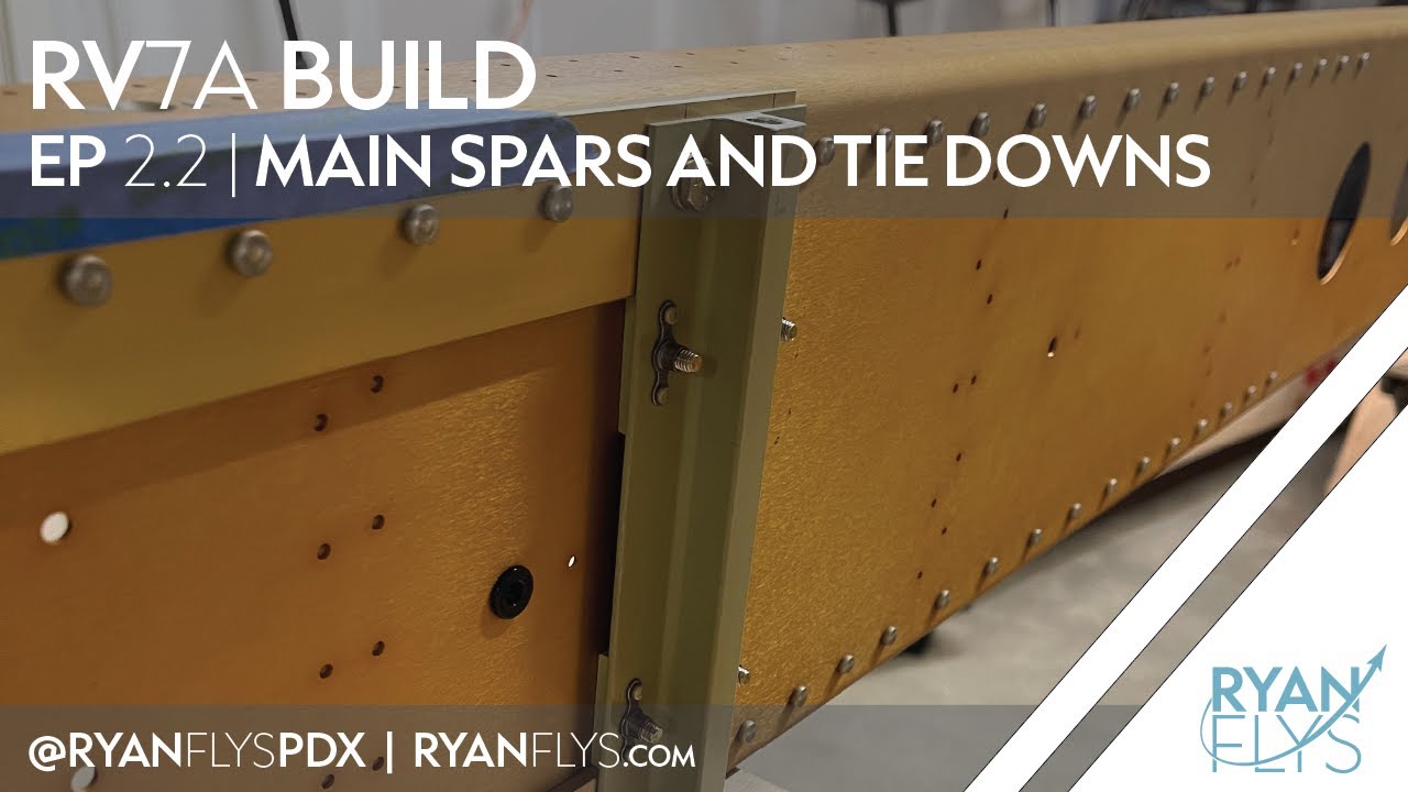 Aviation: Vans RV Aircraft - Building an Experimental Airplane, The Vans RV-7A | EP2.2 Main Spar ...
