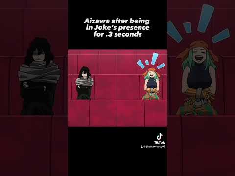 Aizawa could be an absolute menace if he wanted to☠️ #mha #myheroacademia #anime