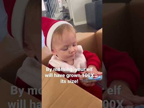 Elf on the shelf ideas you haven’t seen before! #baby #elf #elfontheshelf #parenting #cute
