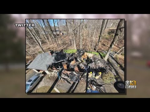 Fire investigators search for survivors following reported house explosion in Bel Air