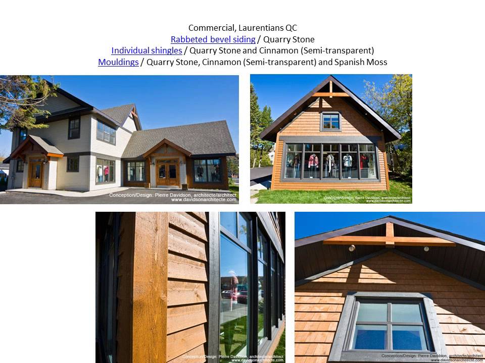 Maibec project with Siding and shingle combinations