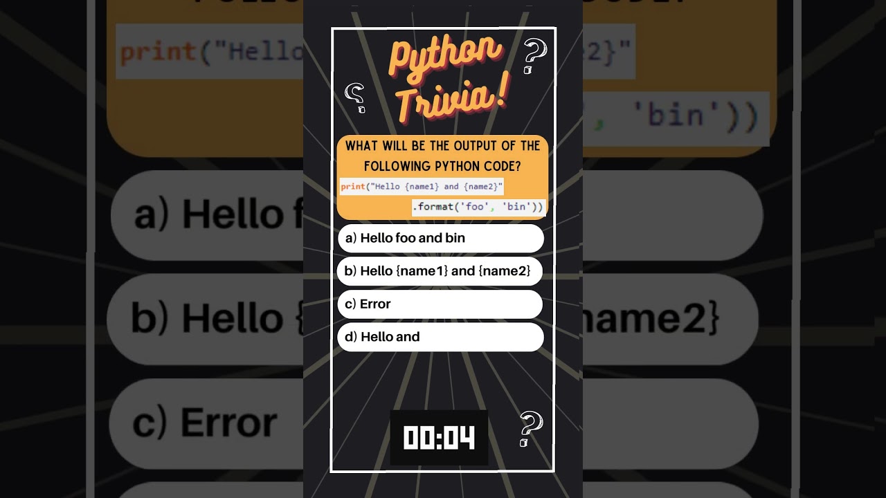Python Trivia   String 70 #coding #python #techcommunity #shorts #trending #viral #datascience