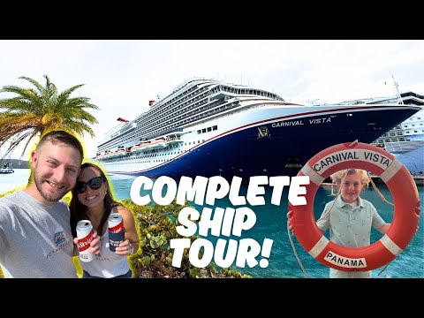 Carnival Vista 2025 FULL Ship Tour w/commentary!