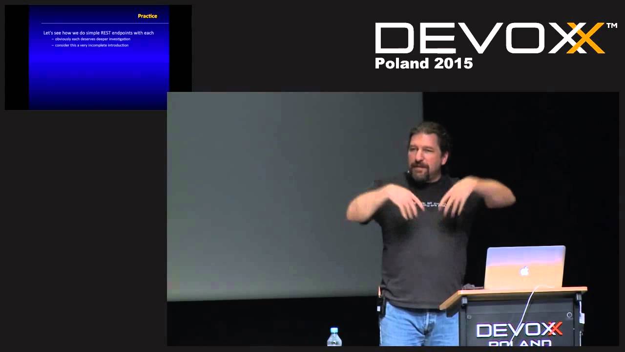 Busy Java Developer’s Guide to Three REST API Frameworks (slides only)