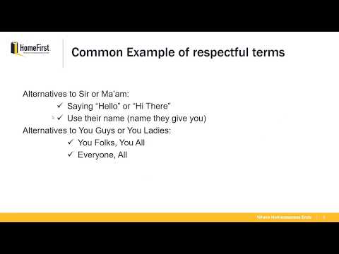 Gender Identity, Expression, and Sexual Orientation Training- HomeFirst