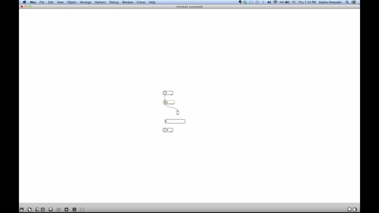Max Tutorial: coll Object (Part 2)