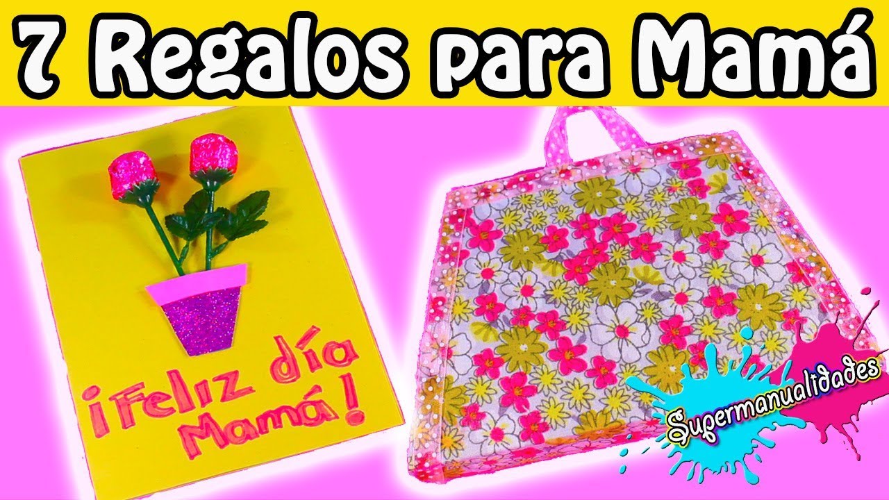 7 Gifts for Mom (Easy Ideas)  / Supermanualidades