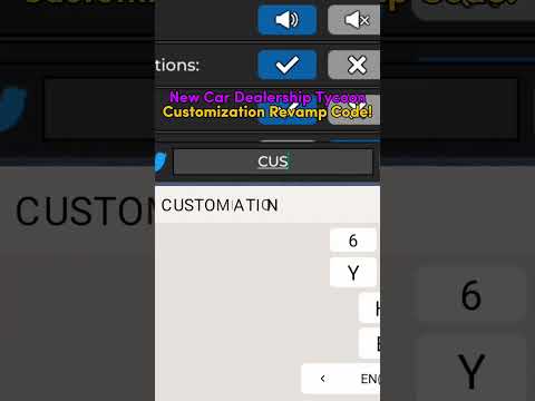 FREE 200 Wrenches Code For Customization Update! Car Dealership Tycoon #cardealershiptycoon #roblox