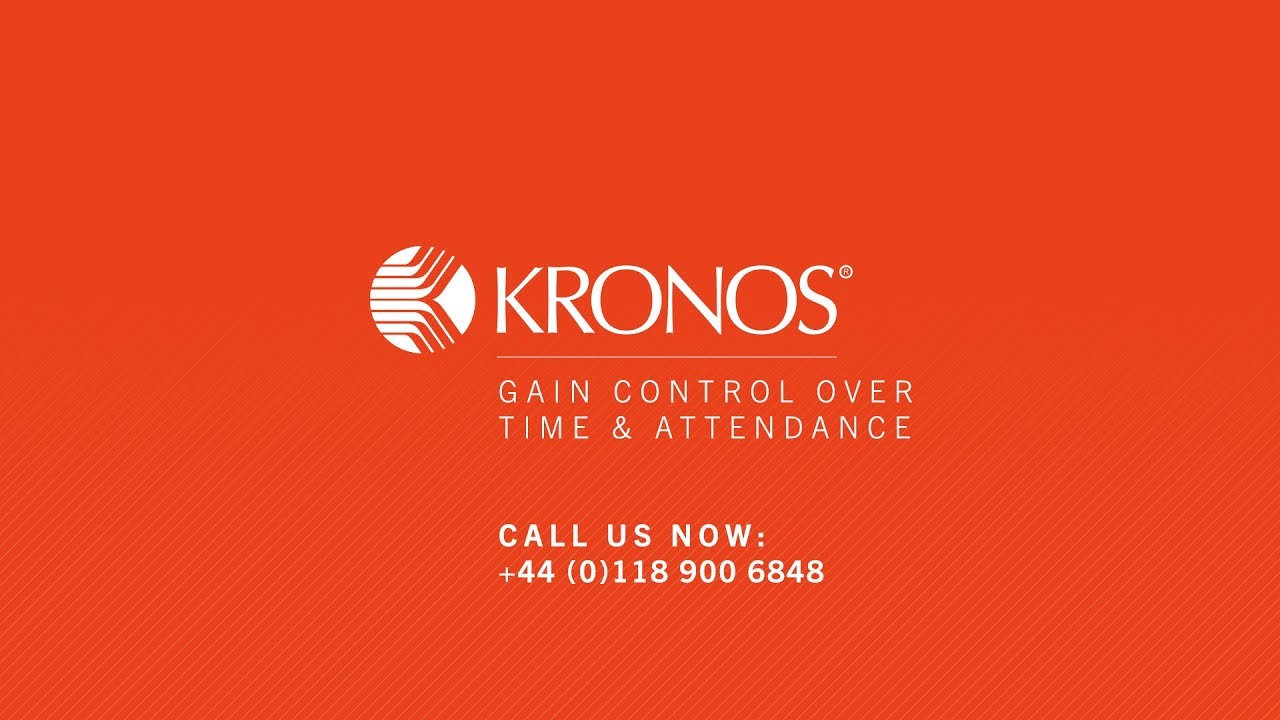 Kronos How to Video - Time and Attendance