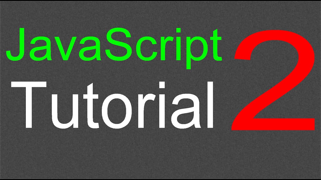 JavaScript Tutorial for Beginners - 02 - Statements