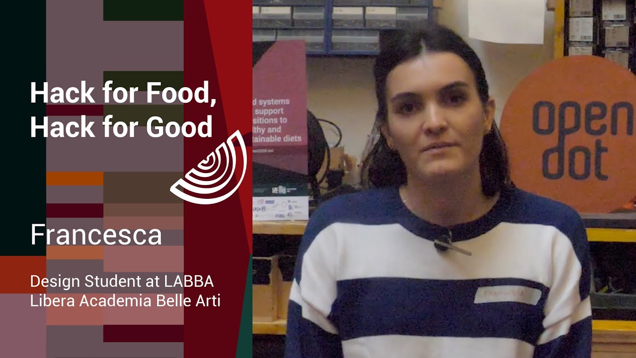Hack for Food, Hack for Good, FEAST Hackathon Milan 2023, Francesca