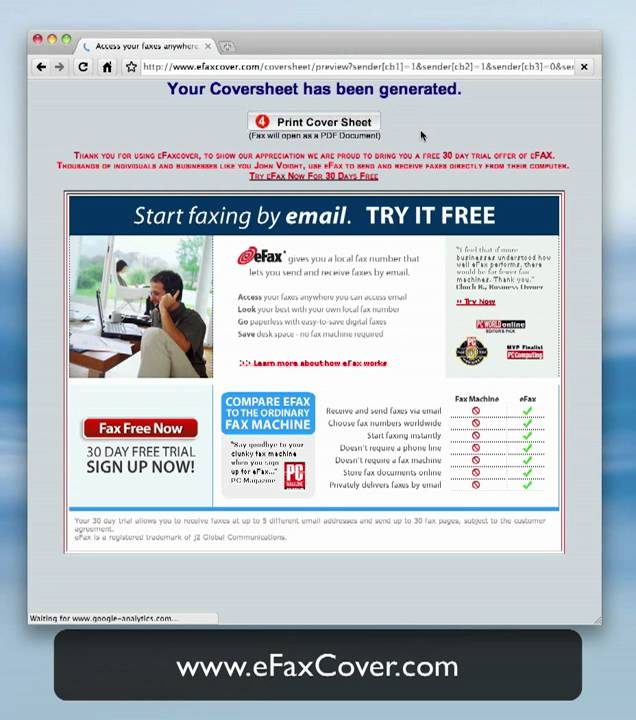 Create Free Fax Cover Sheet Template