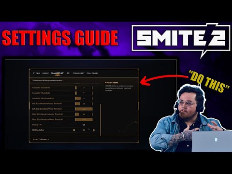 SMITE 2: Settings Guide!!