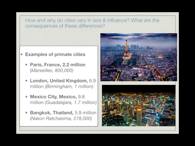 Understanding Primate Cities and the Rank-Size Rule: Size, Influence ...