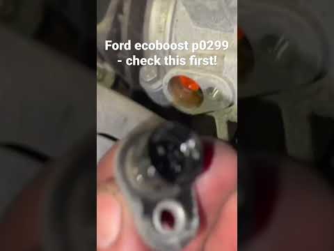 Ford ecoboost p0299 fault - cheap fix! Full video on the channel #p0299 #ecoboost #ford