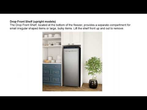 Frigidaire Upright Freezer Manual - How to Operate and Care for Your Appliance