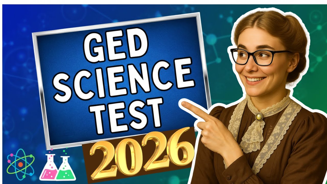 GED SCIENCE 2026 TEST PREP - PASS With EASE
