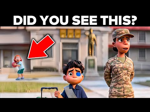 18 HIDDEN CHARACTERS You Missed in DISNEY AND PIXAR MOVIES!