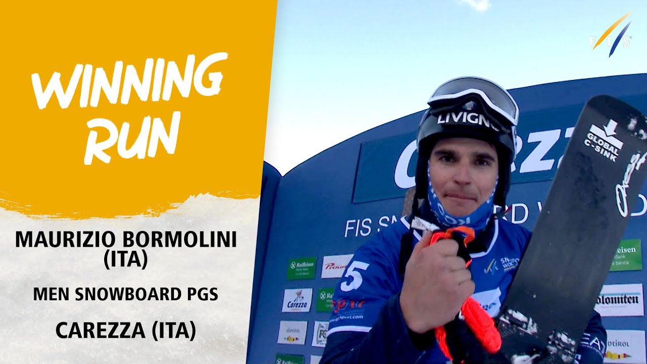 FIS | Bormolini beats Coratti for Italian 1-2 at home | FIS Snowboard ...