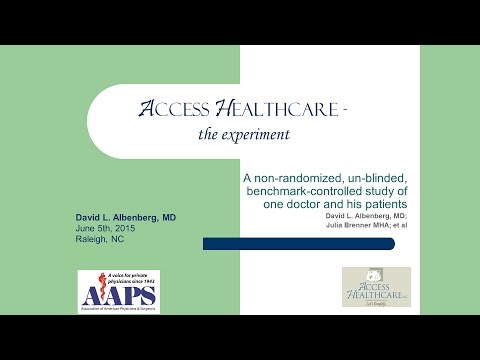 Access Healthcare - a Direct Primary Care Experiment