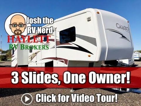 (Sold) 2008 Cameo 34CK3 Triple Slide Used Fifth Wheel RV (Sold)