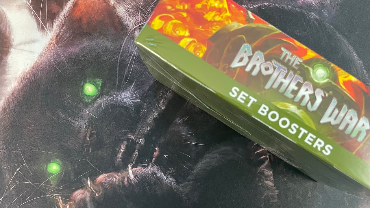 The Brother’s War Set Booster Box Opening #2 - Still Not Over The Cool Schematic Treatment!