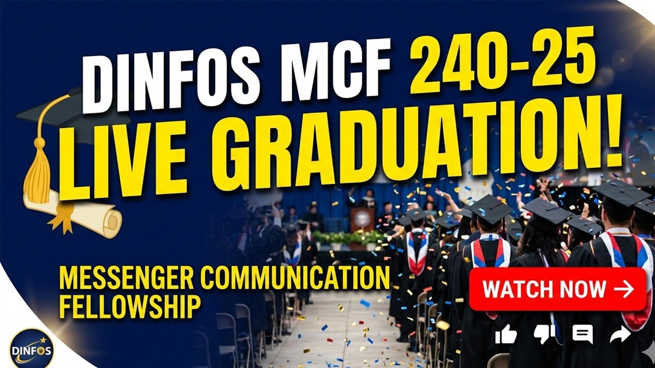 LIVE Now: DINFOS MCF 240-25 Graduation Epic Moments