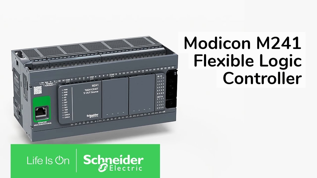 Modicon M241 – The Flexible Logic Controller | Schneider Electric