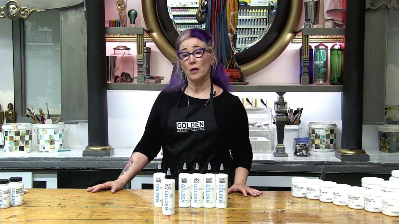 What, Why & How: Painting with GOLDEN Fluid Acrylic Mediums