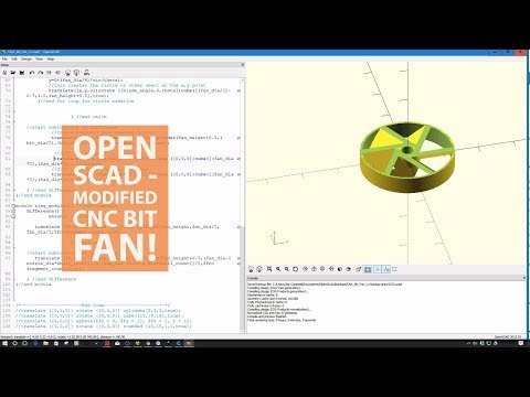 Free STL file CNC Bit Fan!・3D printing model to download・Cults