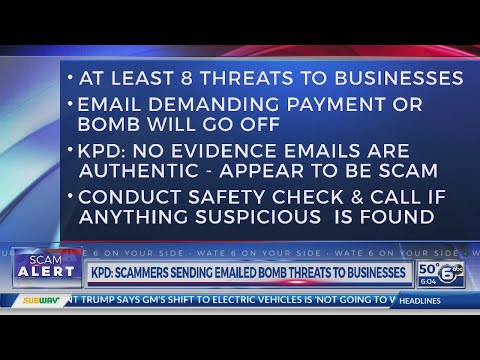 KPD: Scammers sending emailed bomb threats to businesses
